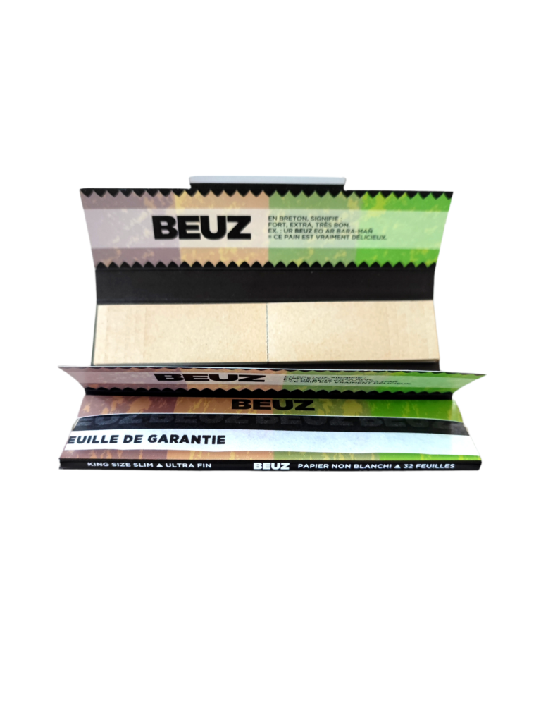 Feuille BEUZ 2 en 1 avec tips non blanchies – CED'N CO